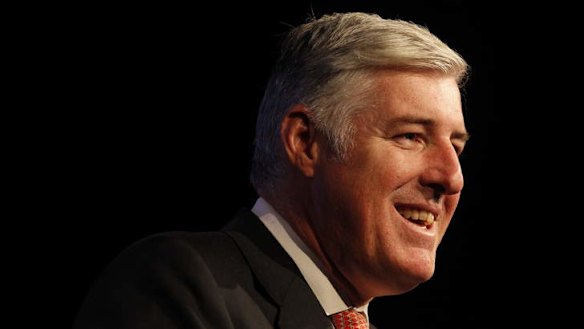 NAB chief Cameron Clyne on top of his game