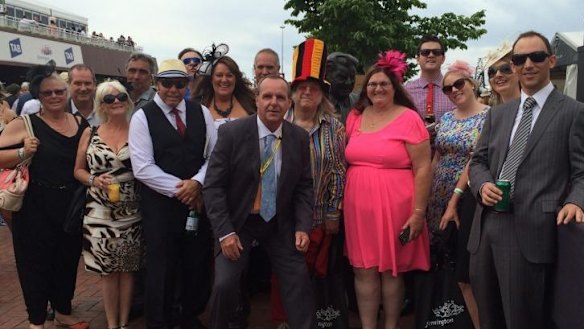 Perth pours the champagne and suits up for the Melbourne Cup