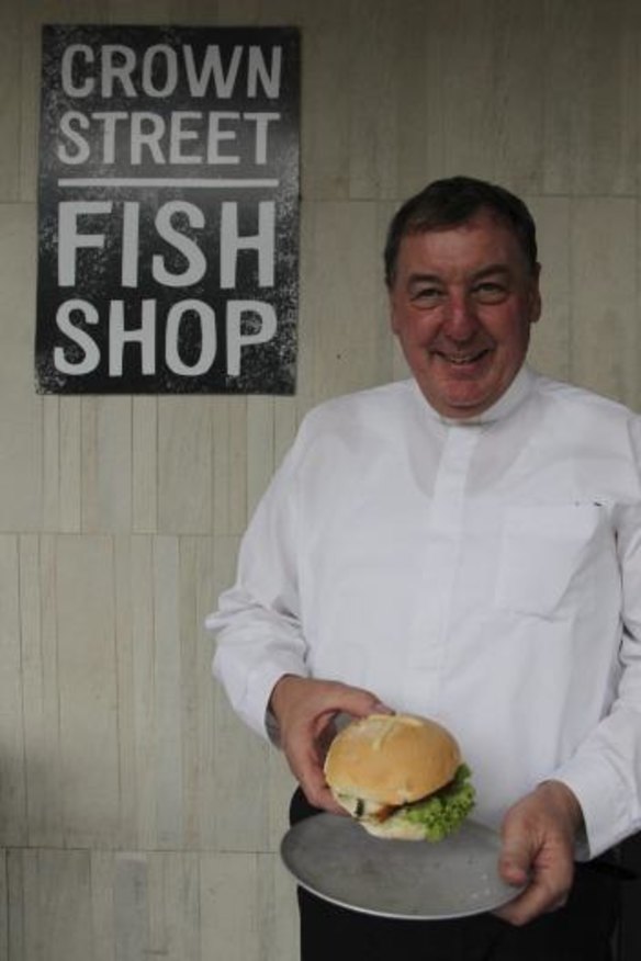 Crown Street Fish Shop offers 'blessed hot cross barra burger'