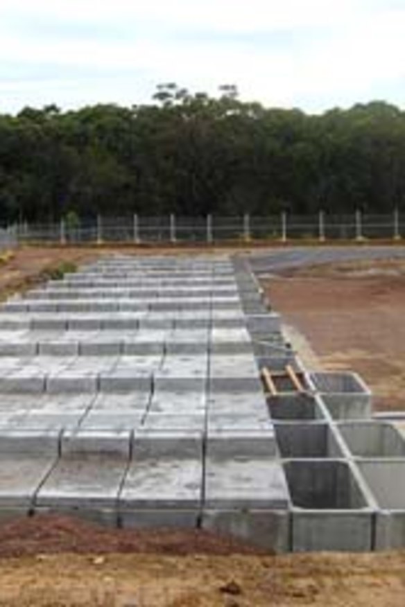Prefab grave sites help cemeteries make better use of their land