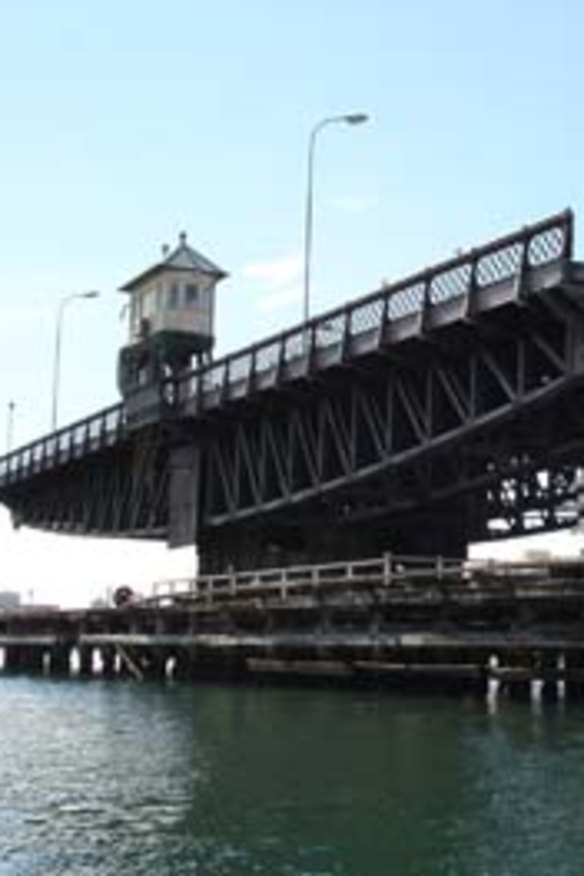 Glebe Island Bridge is rotting away
