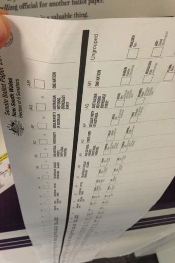 Record dud vote tally