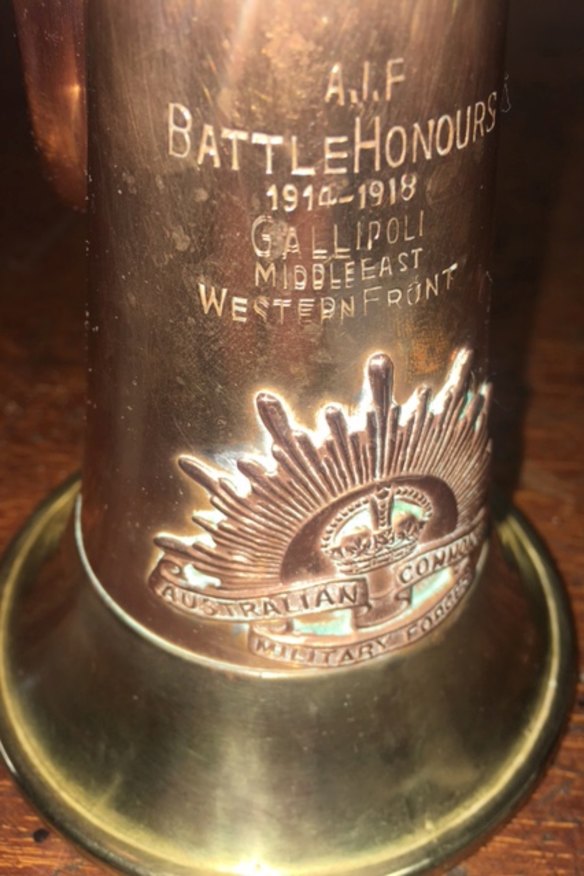 An Anzac mother and an old bugle