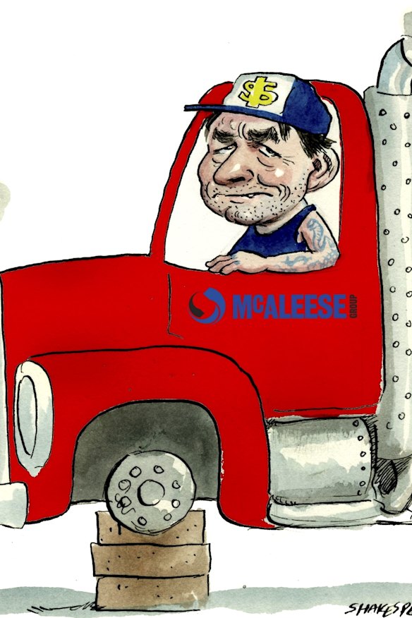 Investors a bust as wheels fall off Mark Rowsthorn's McAleese