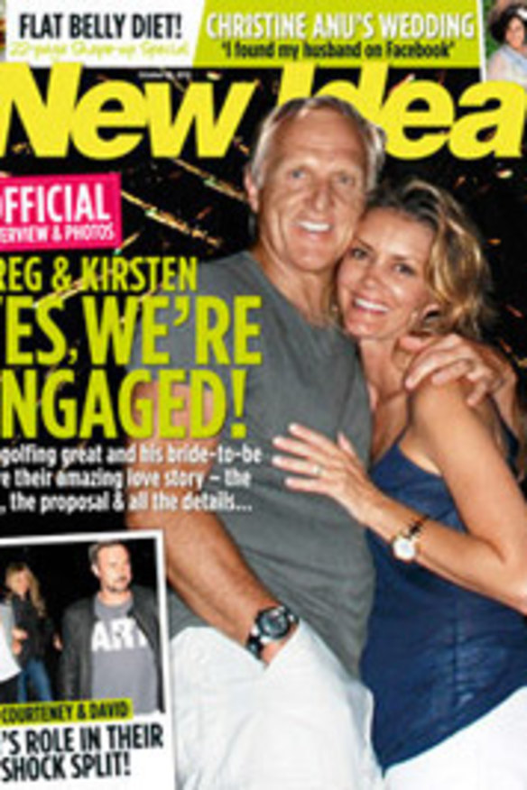 Who is Greg Norman's wife-to-be?