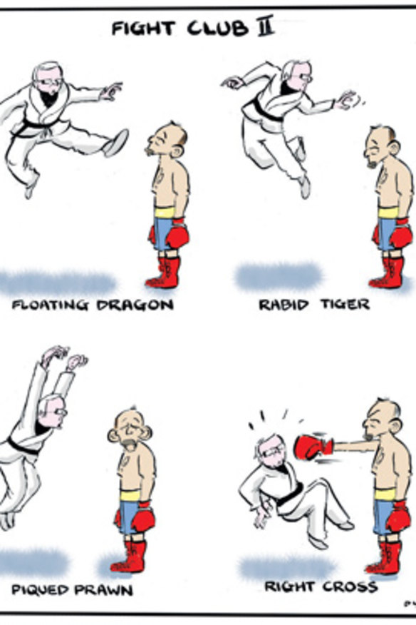 Canberra's tale of two characters