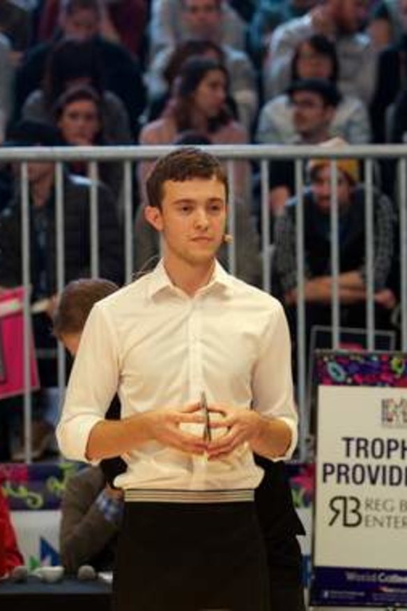 Barista champ full of beans