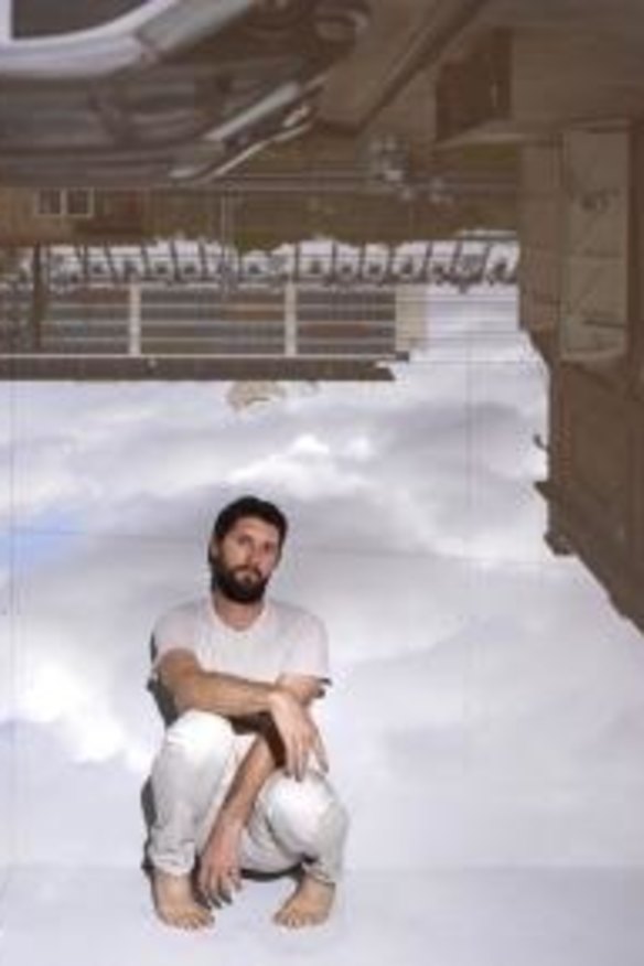 Dance project projected through camera obscura