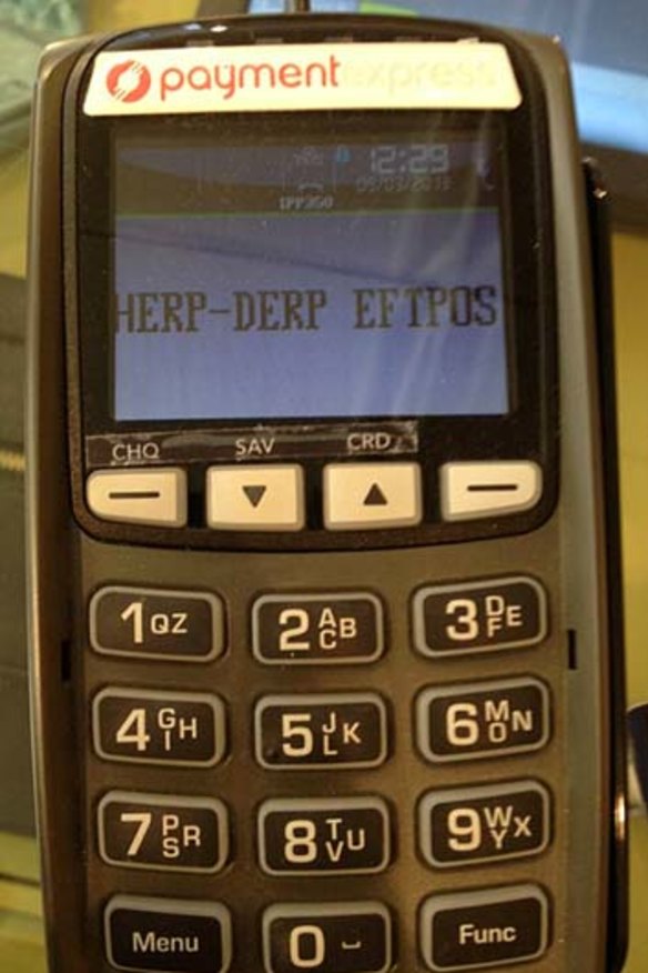 'Herp-derp': EFTPOS terminals display internet meme quirk