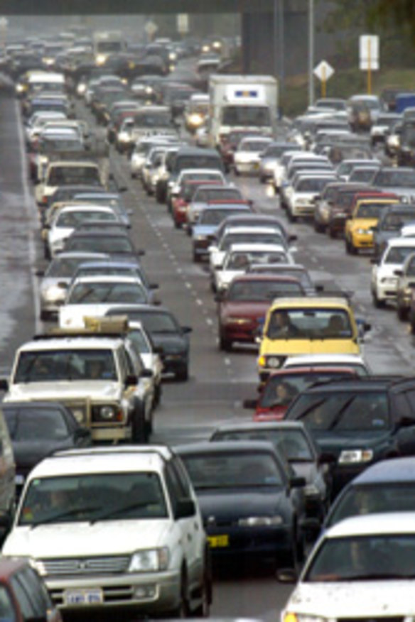 Perth's worst 10 traffic congestion redspots exposed