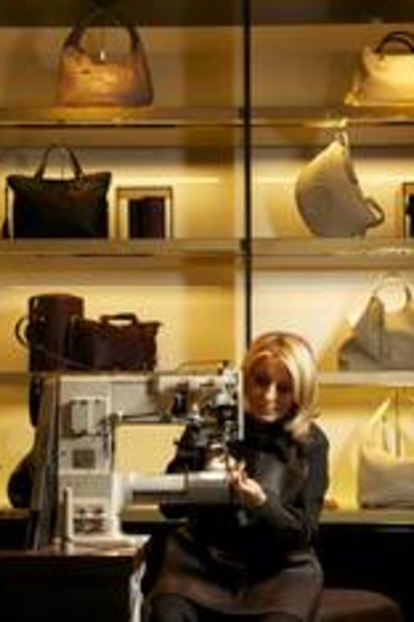Fashionistas captivated by Gucci's artisan assembly line