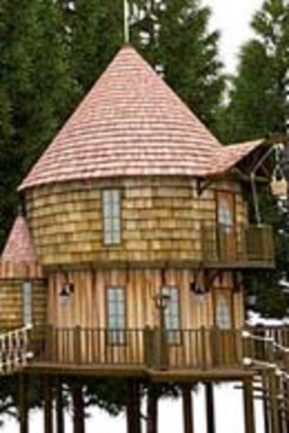 Hogwarts tree houses for author's children