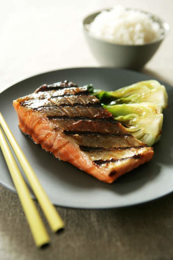 Teriyaki ocean trout