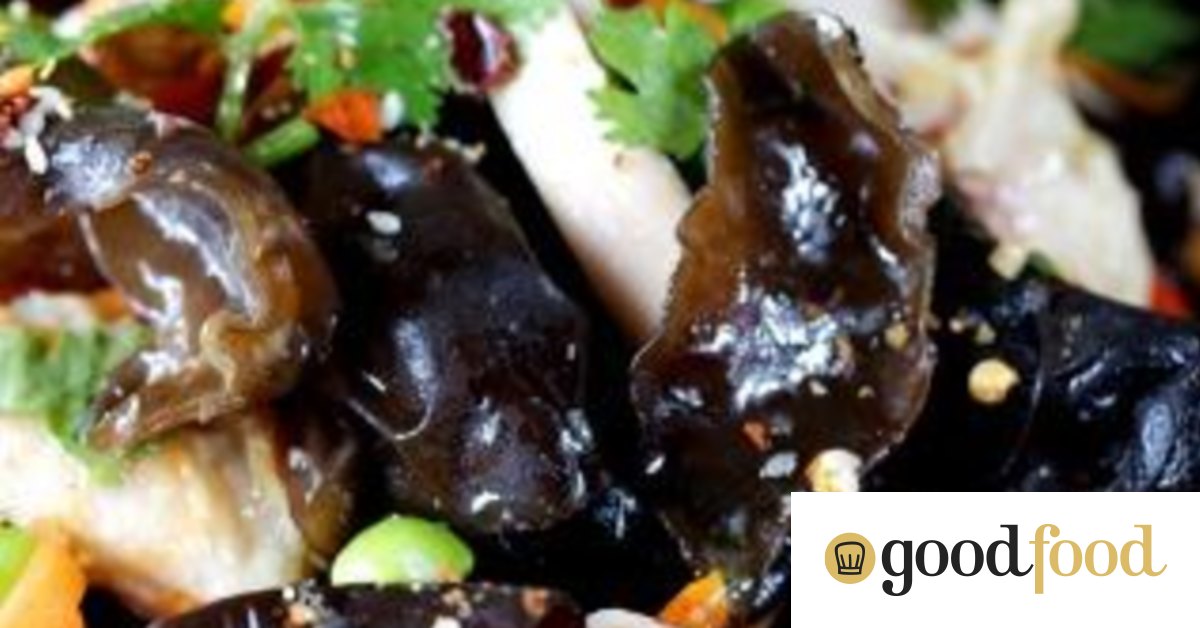 Health food: Black fungus salad