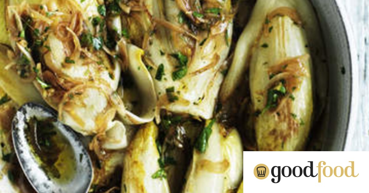Lemon-braised witlof