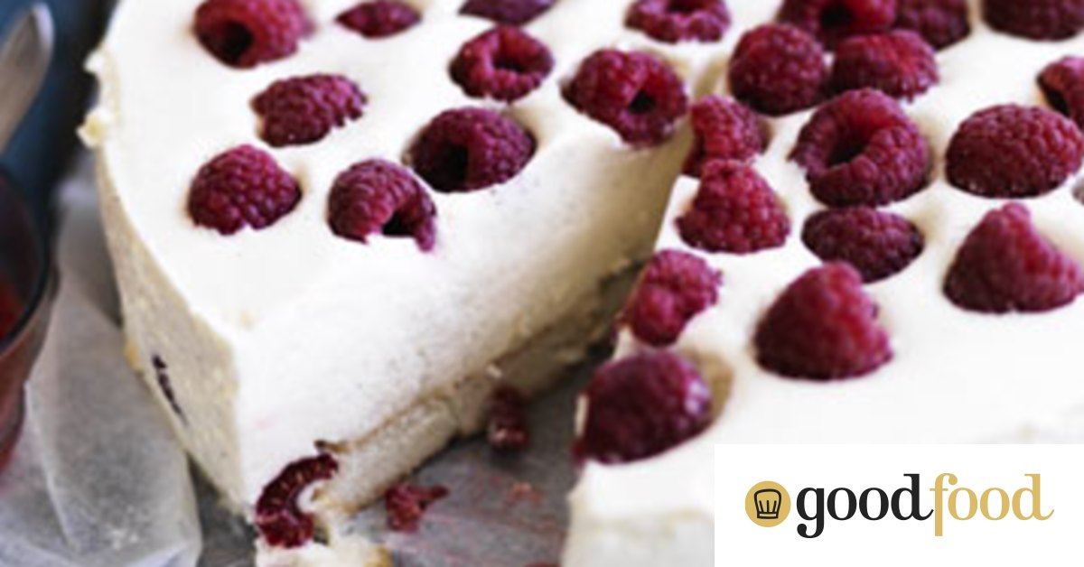 Raspberry and vanilla bavarois