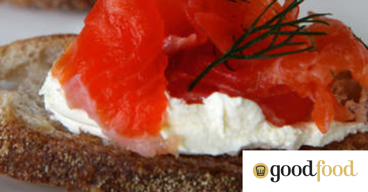 Trout gravlax with fennel