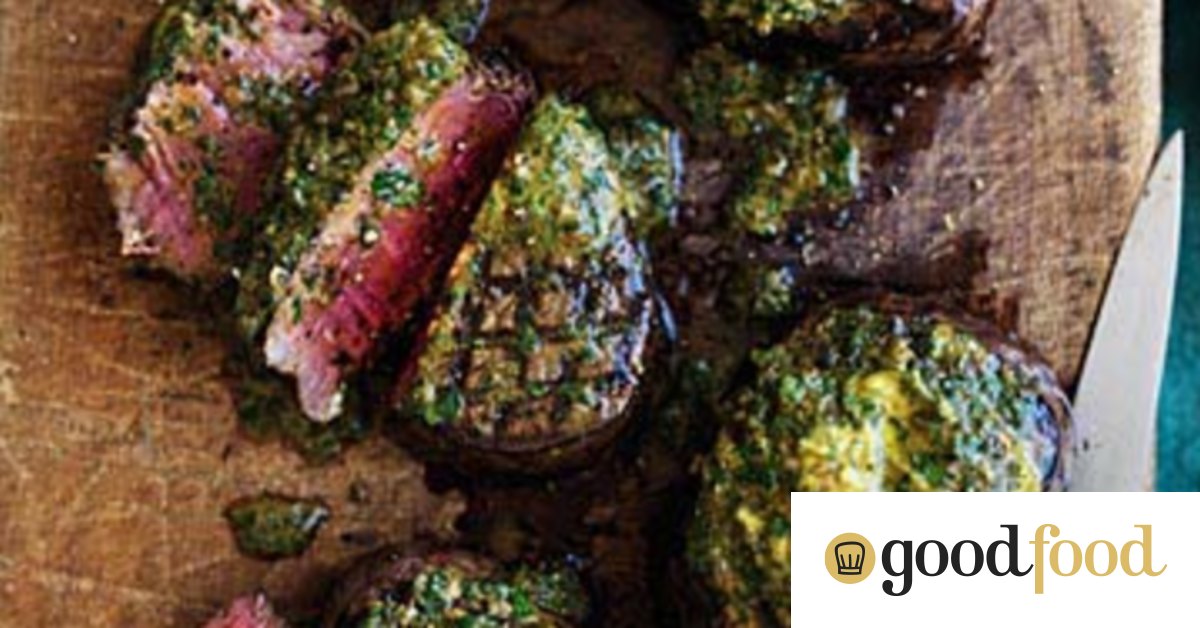 Neil Perry's barbecue beef with curry butter