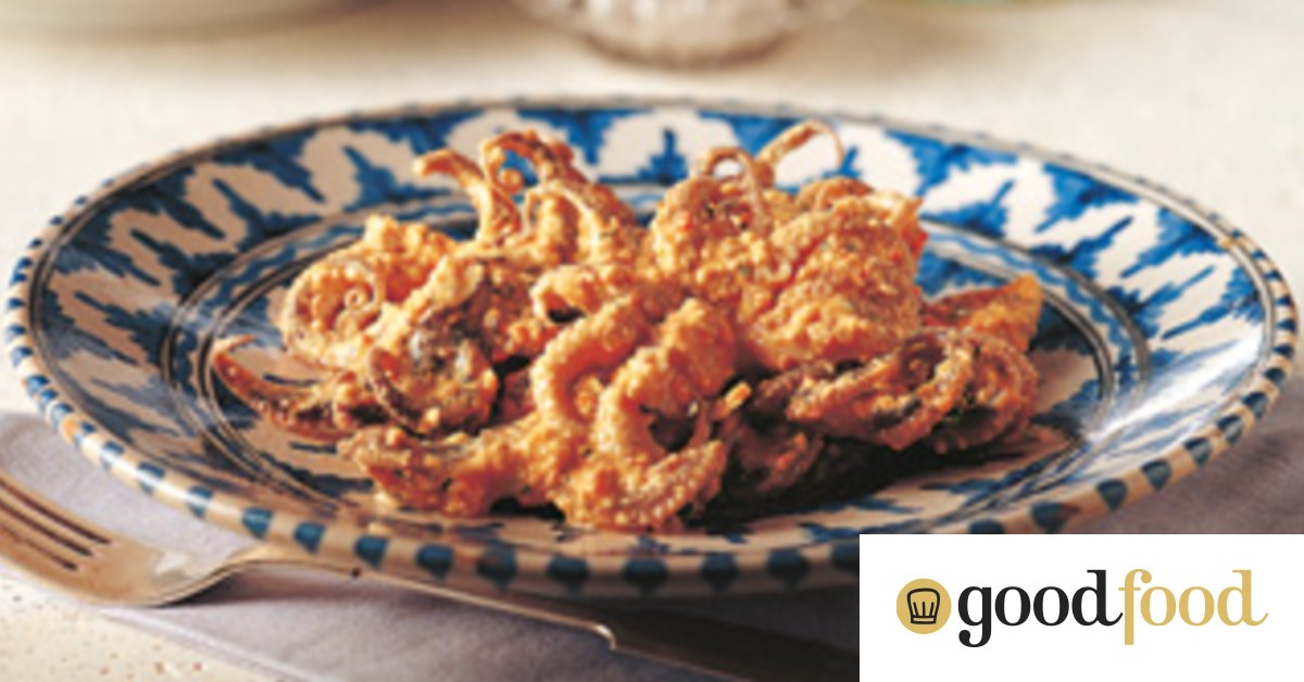 Octopus in garlic almond sauce