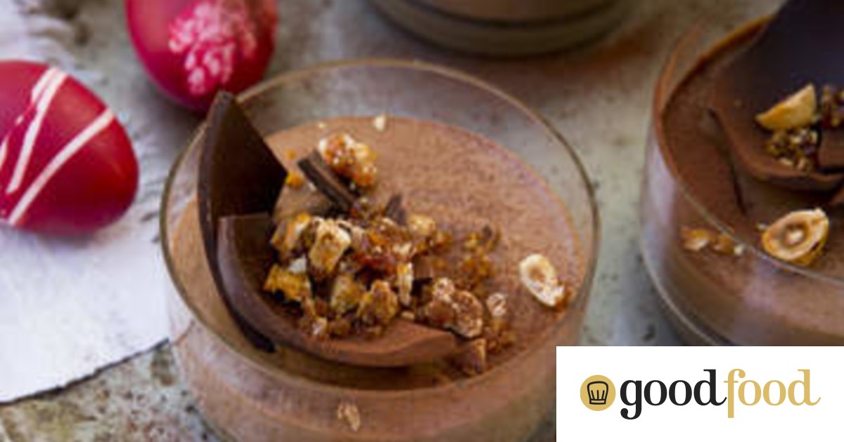 how to make hazelnut praline mousse