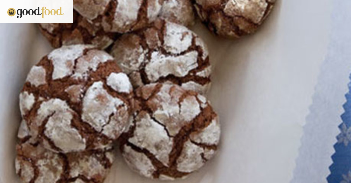 Crackle cookies recipe