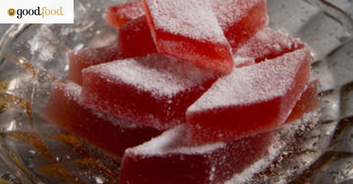 Campari and blood orange jubes