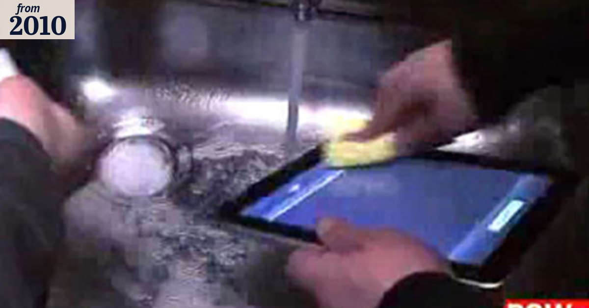 iPad smashing videos go viral on YouTube