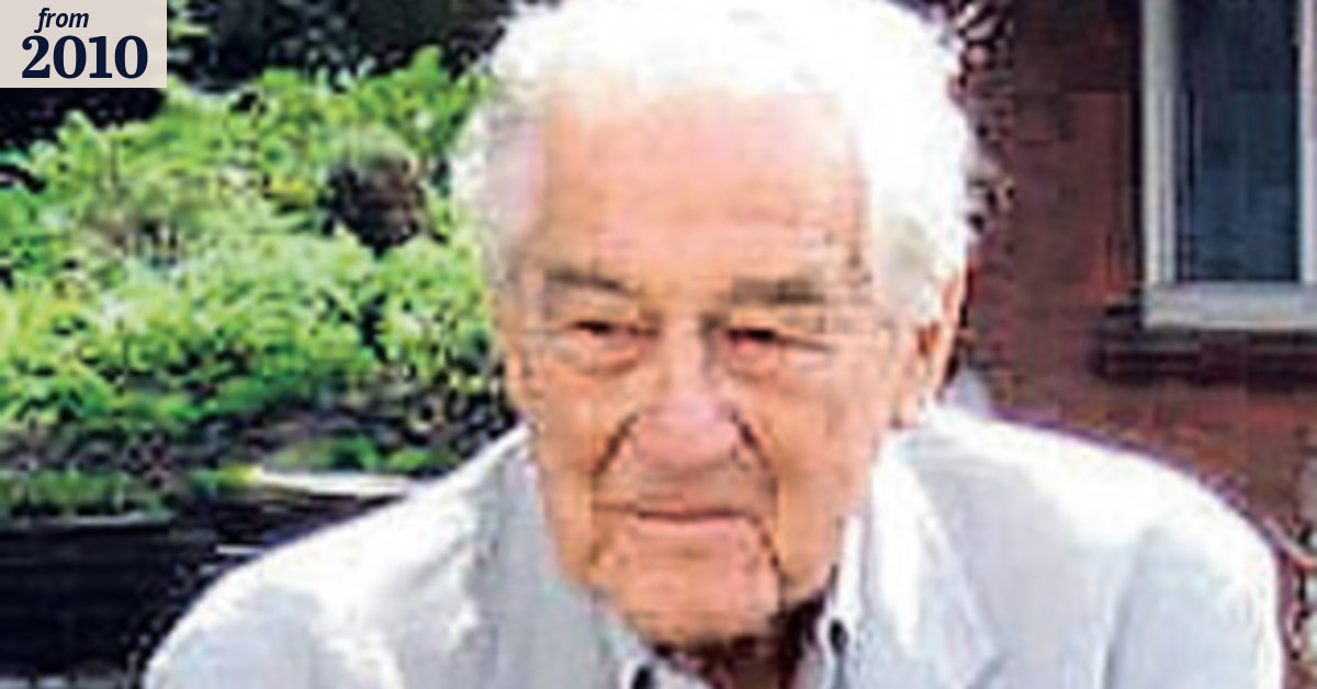 Mathematician who broke Nazi codes
