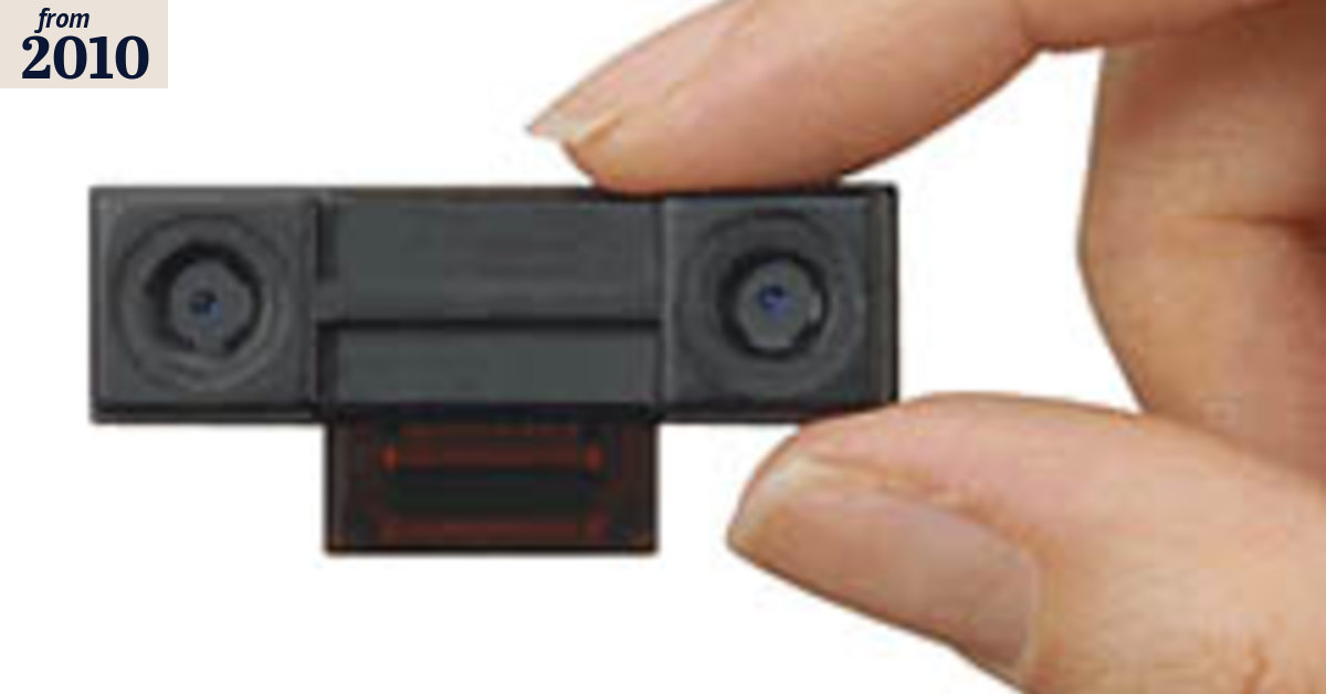 Sharp unveils 3D camera system for mobiles