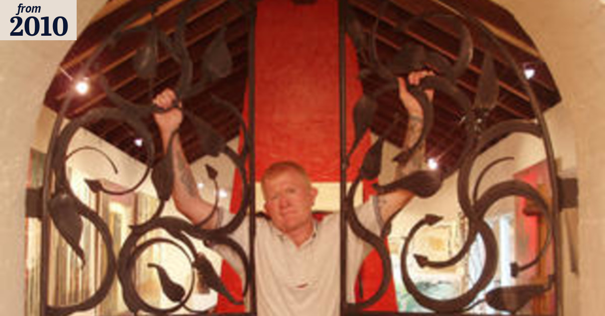 Hitman Roy Pollitt turns artist