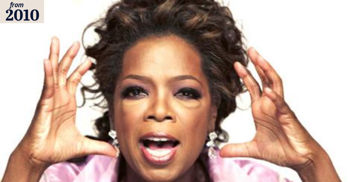 Why work for Oprah? A free iPad for a start