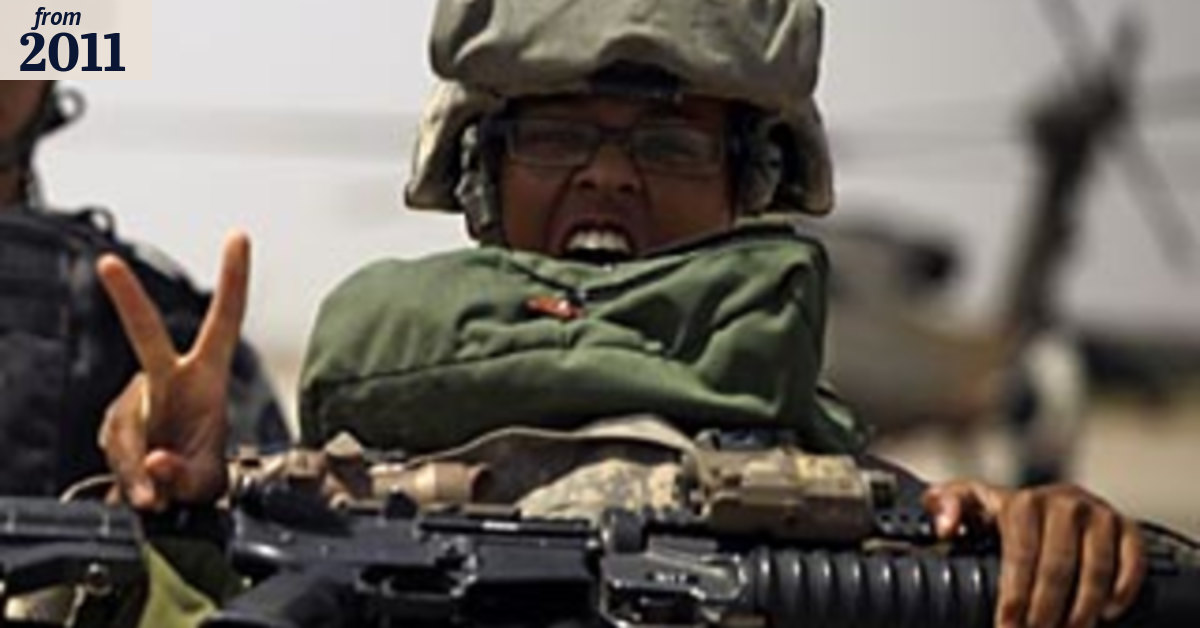 Shocking reality of a shrinking military