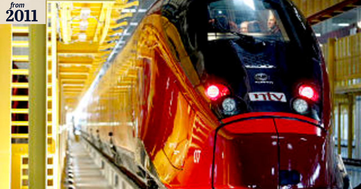 Italy unveils new 'Ferrari' high-speed trains