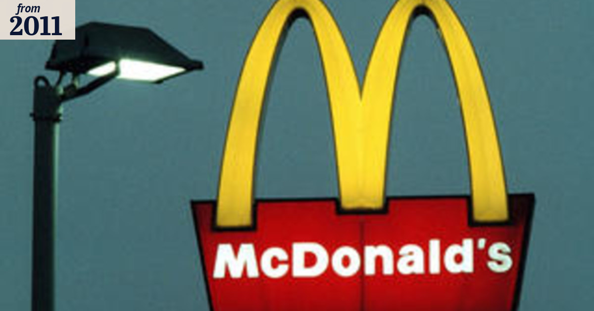 Seven censured over covert McDonald's adverts to children