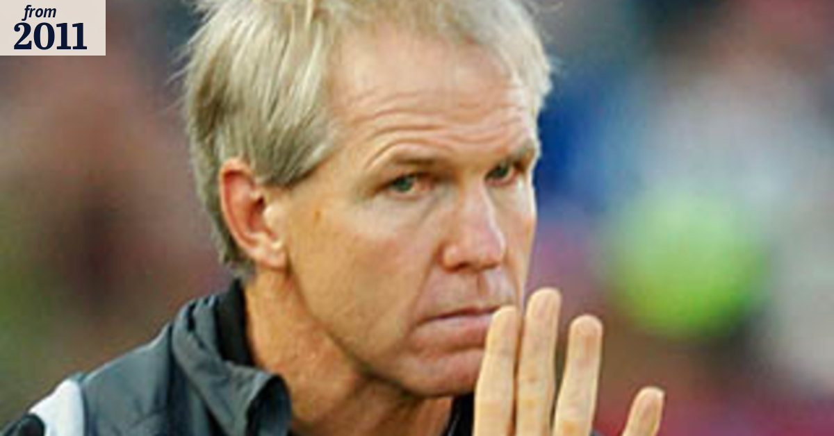 Panthers coach digs his claws in