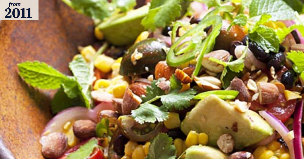 Substantial salads for lunch or dinner