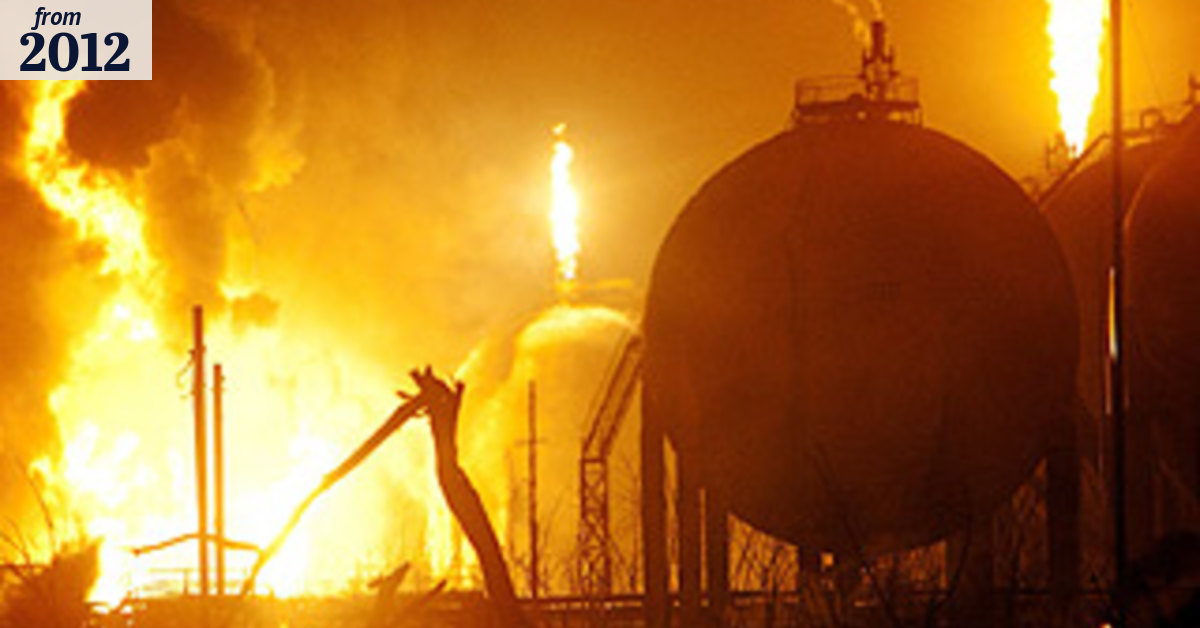 Oil refinery blast in Venezuela kills 39