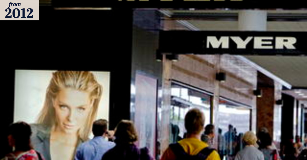 Myer pins hopes on midyear sale as revenue slides