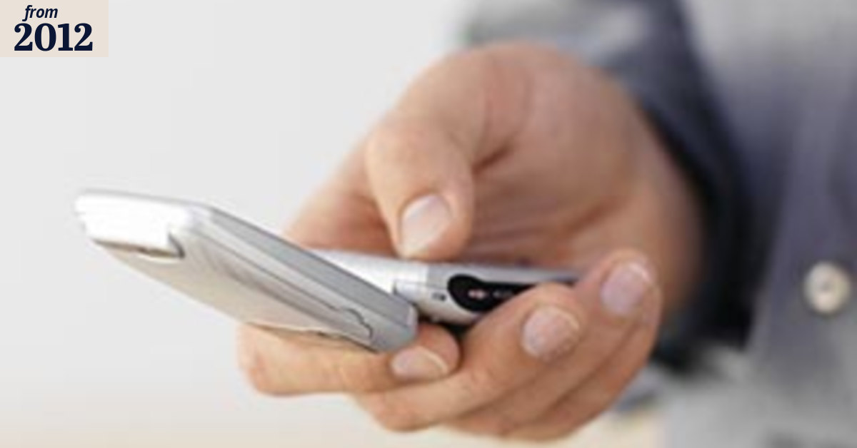 Nomophobia - fear of being without your phone - on the rise