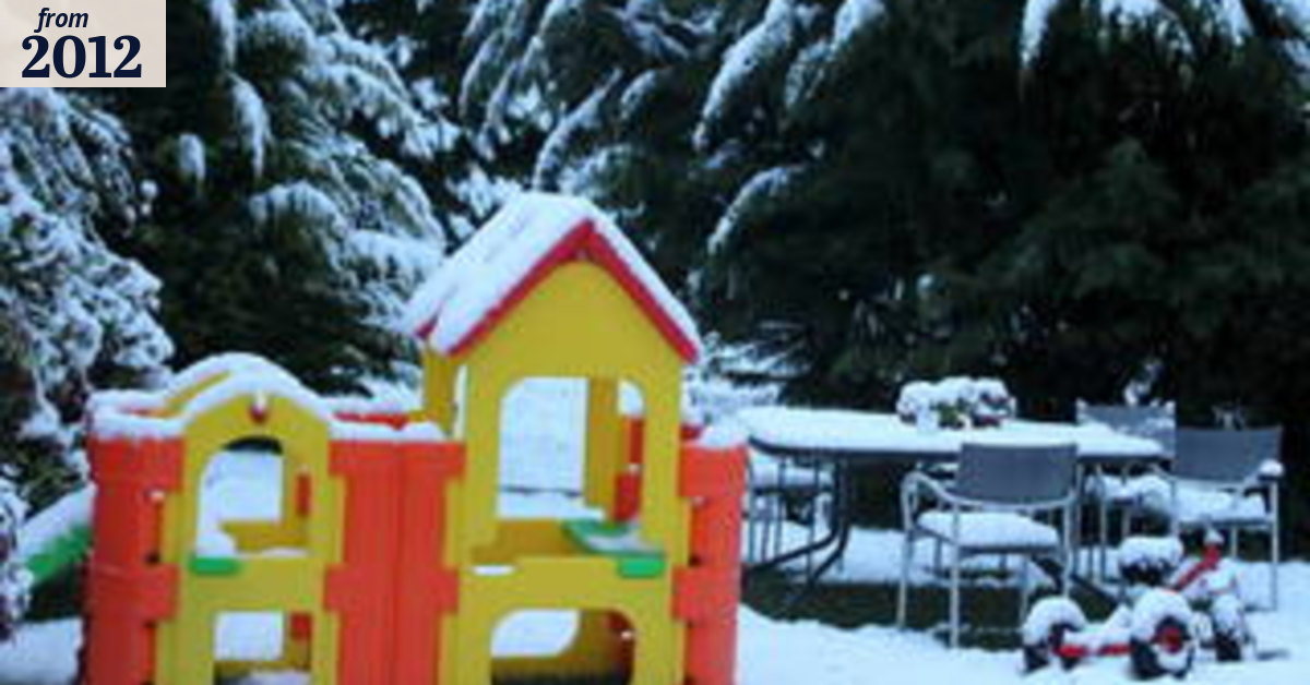 Cold, wild weather brings late snow to Canberra region