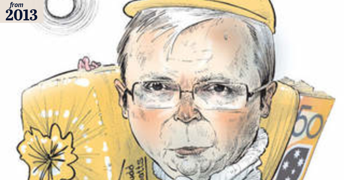 The Kevin Rudd cartoons, from David Pope