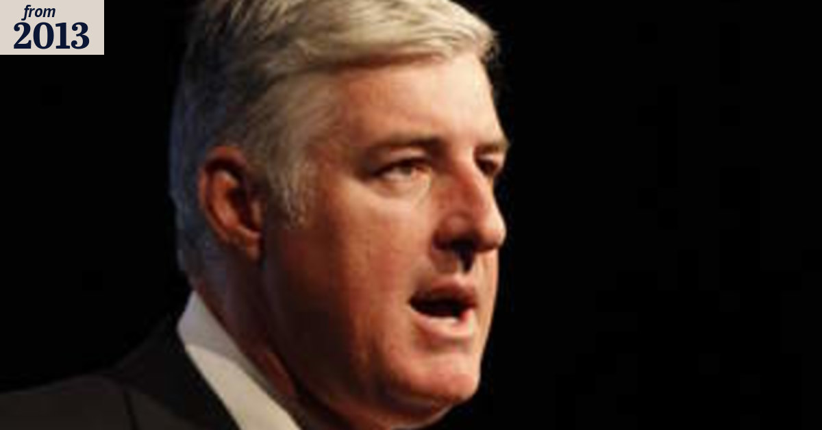 NAB chief Cameron Clyne on top of his game