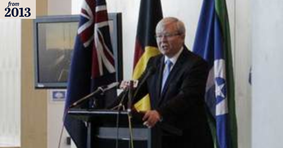 New ASIO headquarters opened in Canberra by PM Kevin Rudd