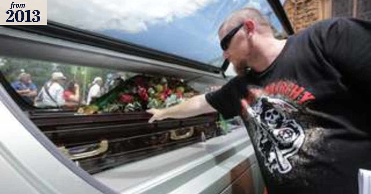 In a dusty country cemetery, Ned Kelly finally granted his dying wish