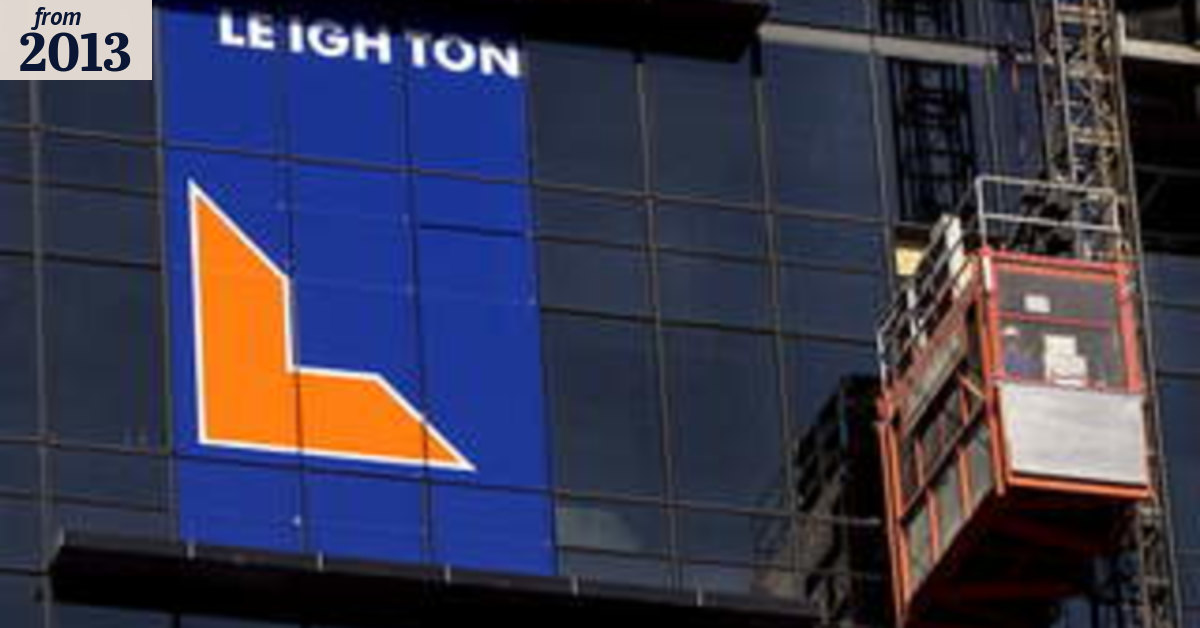 Leighton faces huge financial black hole in Middle East joint venture