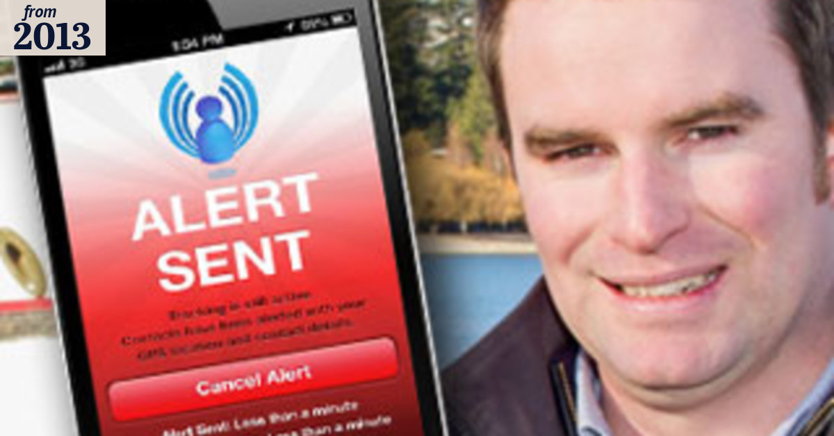Get Home Safe app prompts tracking warning