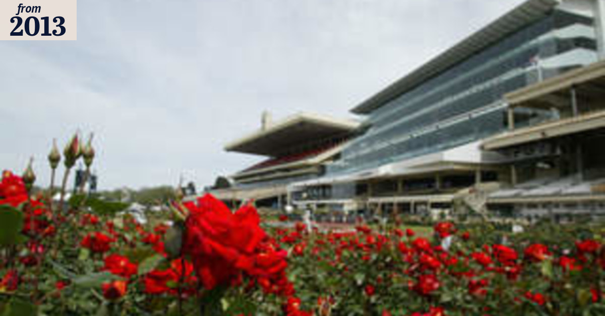 History of the members' grandstand at Flemington Racecourse