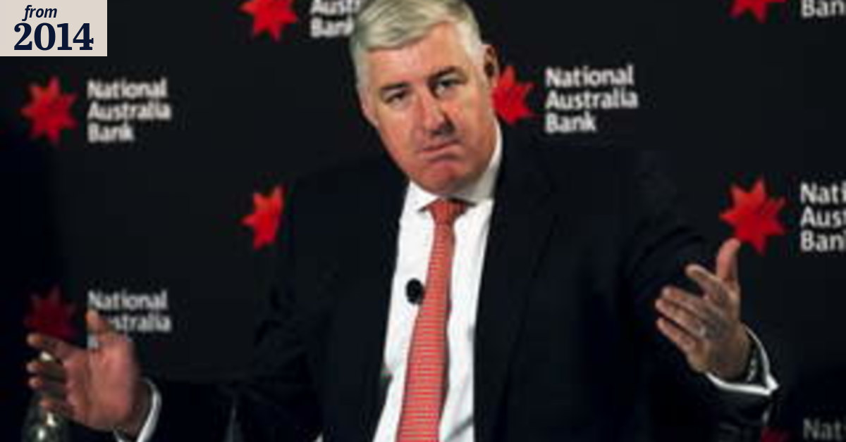 NAB boss Cameron Clyne: Australia in 'confidence' trap