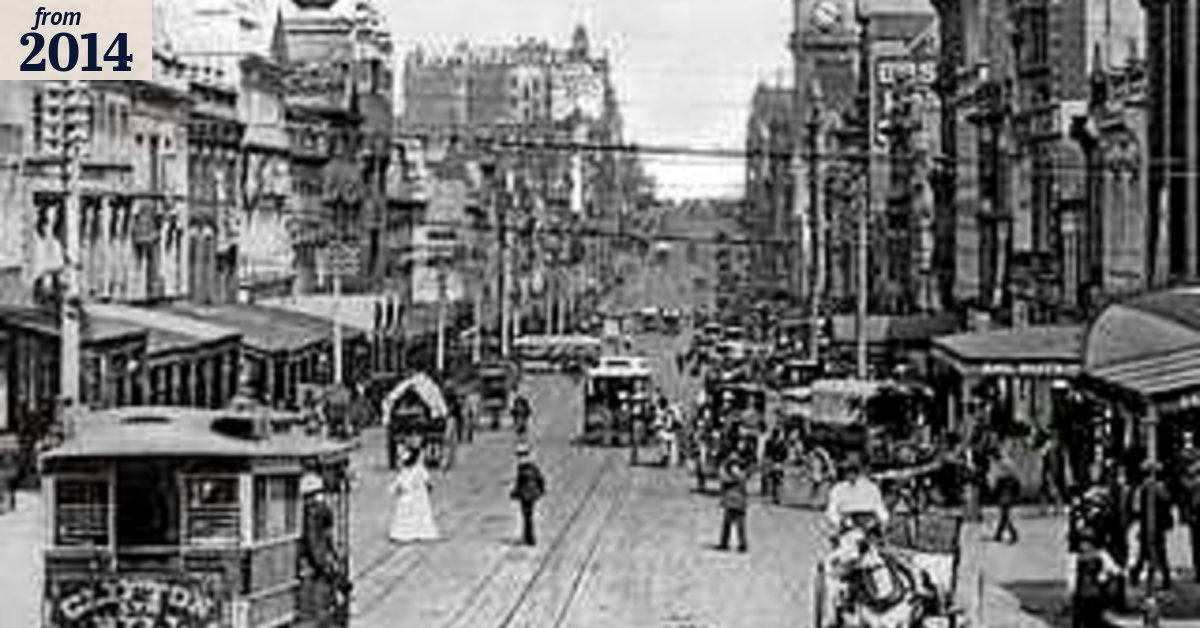 Facebook site rediscovers the Lost Melbourne
