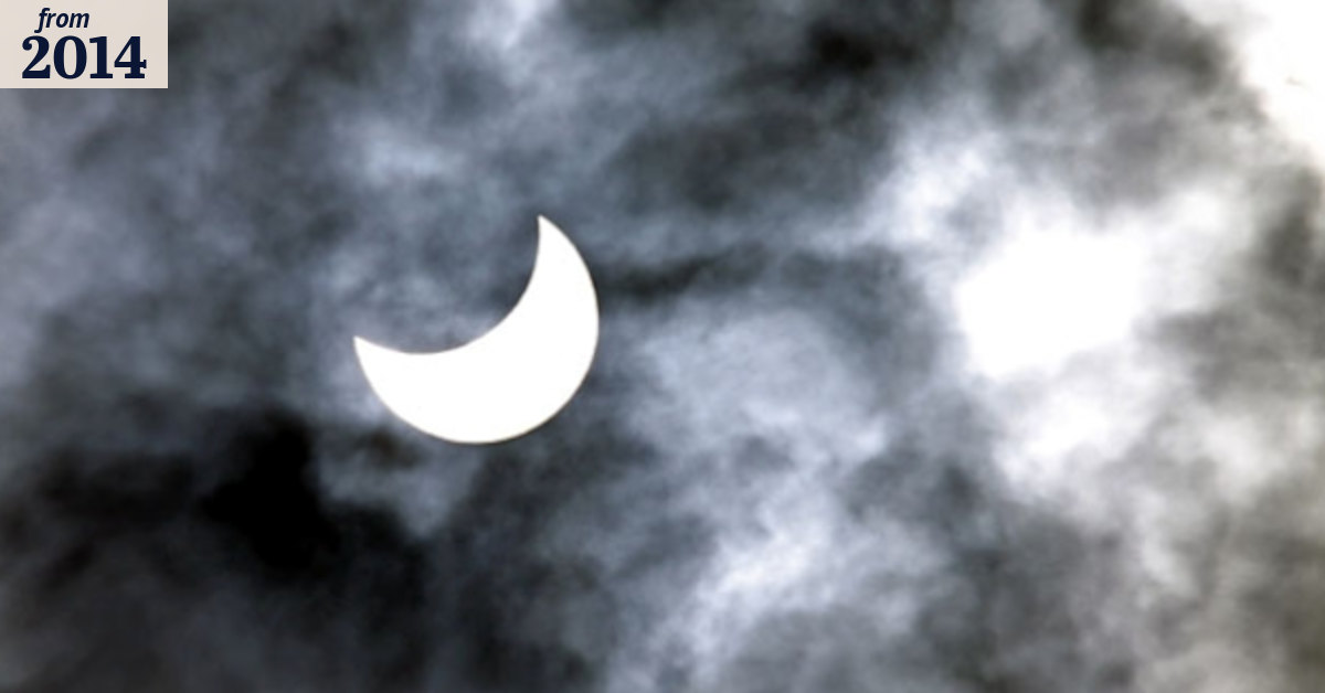 Perth enjoys rare view of solar eclipse